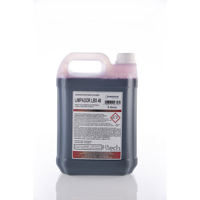 Desincrustante acido lbx 40 5L - Chemisch