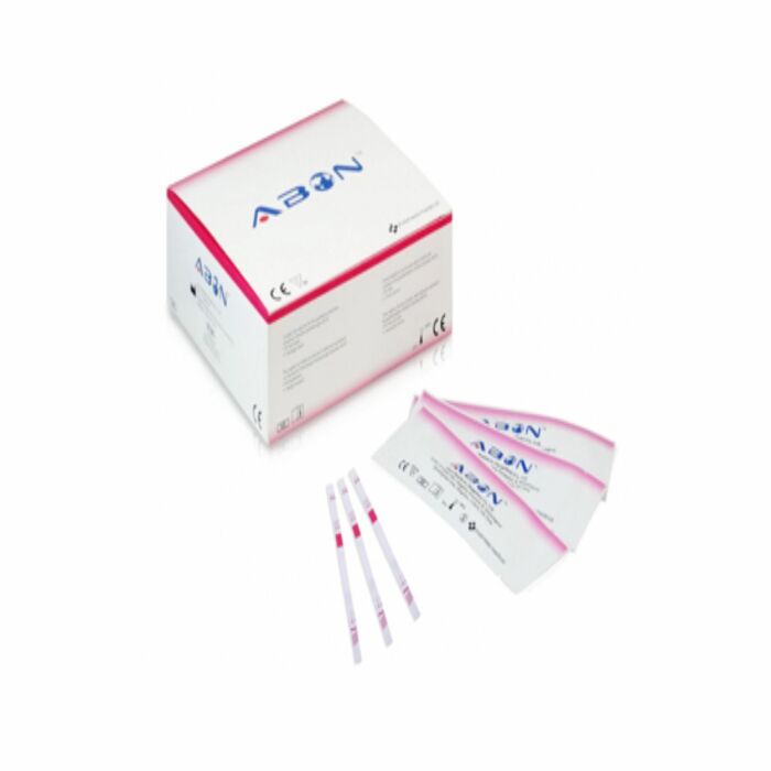 Hcg ultra 10UI 50 tiras abon - Diagnóstica Pró Vida