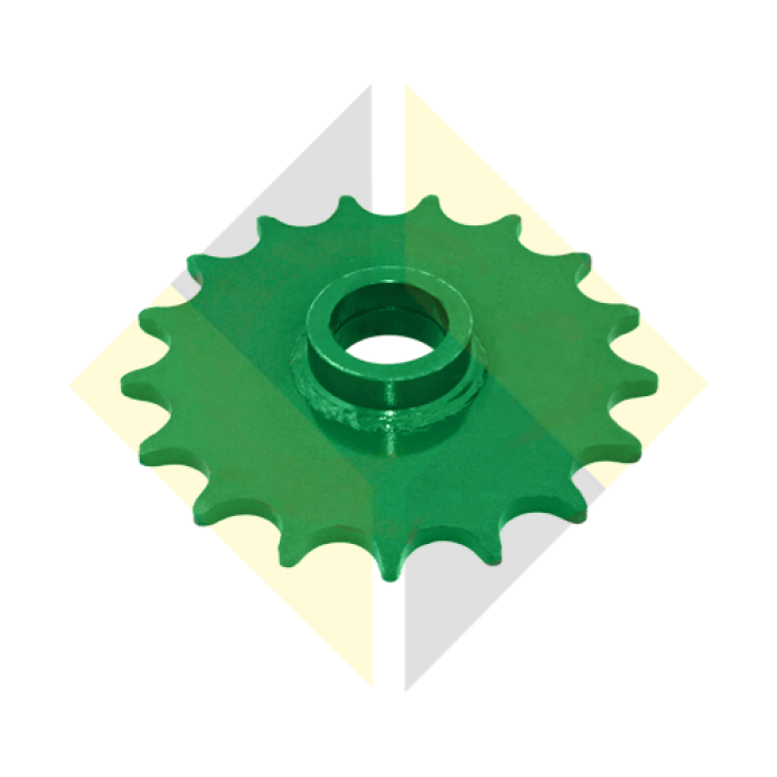 CB11421303 Engrenagem Elevador Z17 C/ Cubo John Deere na GEOMAQ TRATORPEÇAS
