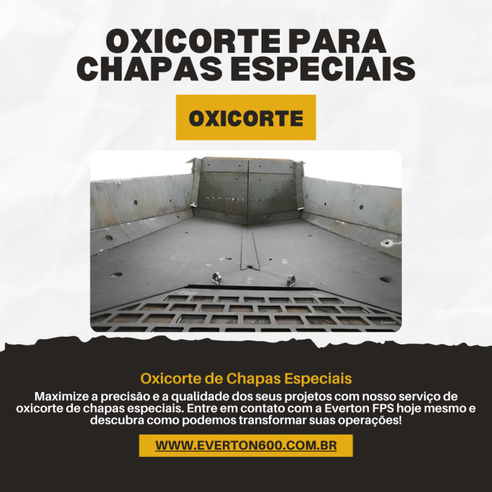 Oxicorte de Chapas Especiais: Corte Preciso e Acabamento Superior - FPS ...