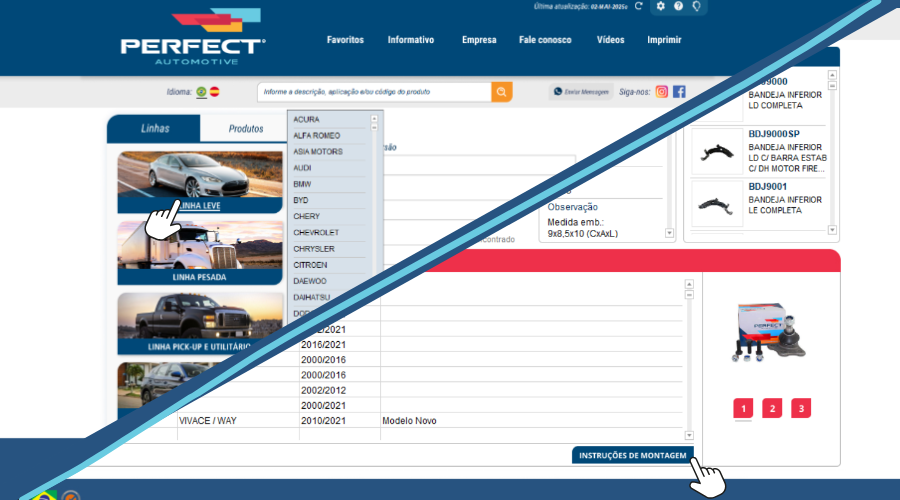 Catálogo de Peças Perfect Automotive: Veja as Novas Funções do Catálogo ...