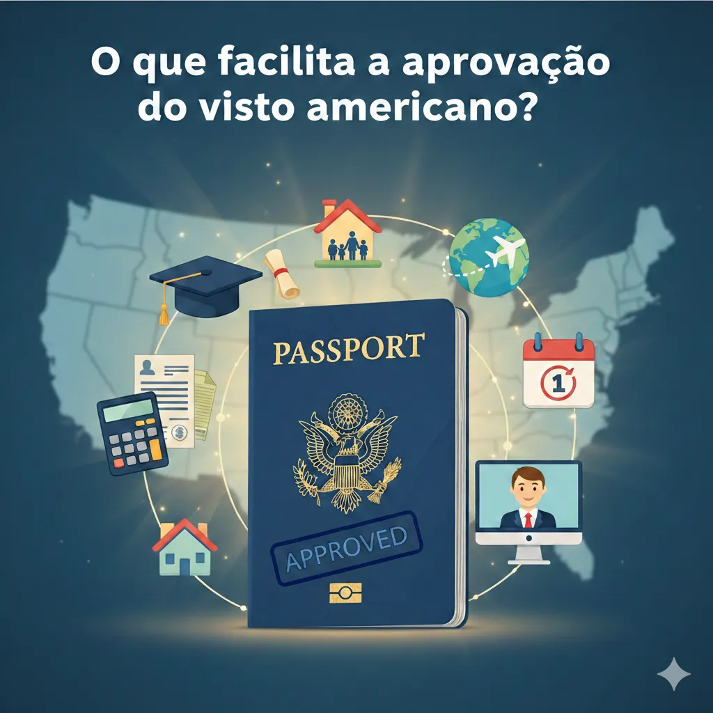O que facilita a aprovação do visto americano?