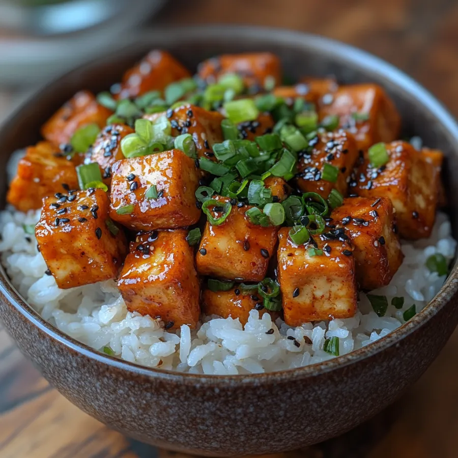 Tofu Gochujang Crocante: Uma Explosão de Sabor Coreano na Sua Mesa